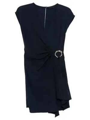 Liu Jo Short Dress With Embellished Detailing - Blue