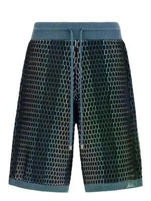 Amiri Drawstring-fastening Track Shorts - Blue