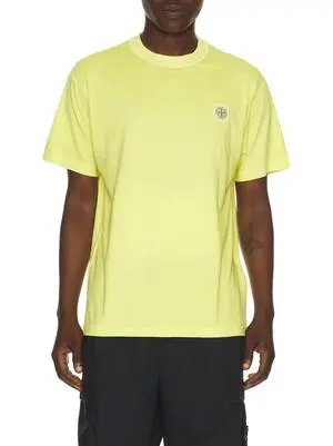 Stone Island Garment Dyed T-shirt - Lemon