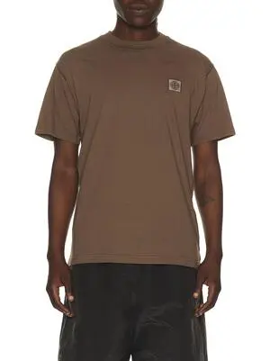 Stone Island Garment Dyed T-shirt - Umber