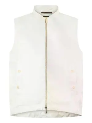 MOORER Sleeveless Vest - Neutrals