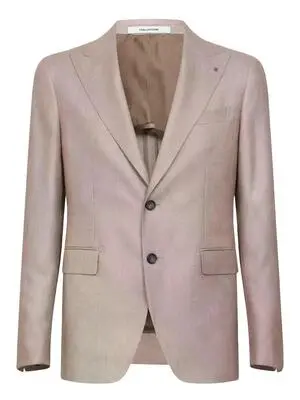 Tagliatore Peaked-lapel Two-button Blazer - Neutrals