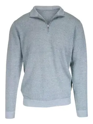 Peter Millar Quarter-zip Sweater - Blue