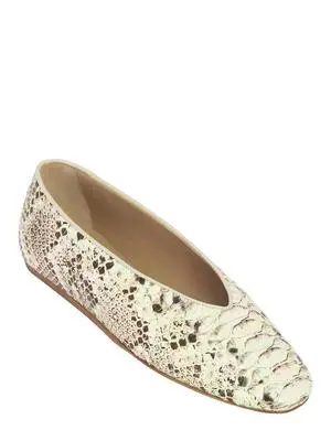 Le Monde Beryl Classic Regency Ballet Flats - Neutrals