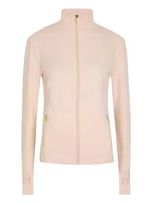 NOW YOU LIVE Stretch-jersey Jacket - Rose