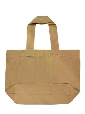 CHARVET EDITIONS Linen Fourre Tout Tote Bag - Brown