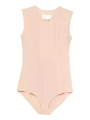 MAISON MARGIELA Sleeveless Bodysuit - Neutrals