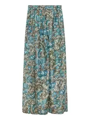 Momoni Butterfly Aspen Trousers - Blue