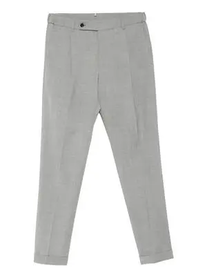 BERWICH Xretrolong Pleated Trousers Grey