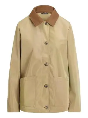 Ralph Lauren Buttoned Barn Coat - Neutrals