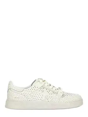 Premiata Quinnd 8251 Perforated Sneakers - Neutrals
