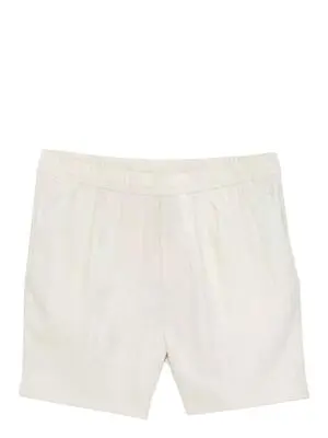Calvin Klein Elasticated-Waistband Shorts Neutrals