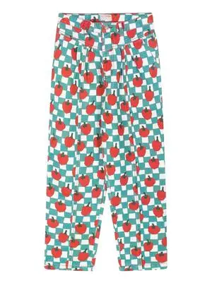 FAVORITE PEOPLE La Cantina Printed Trousers - Blue