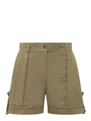Isabel Marant Étoile Drawstring Cuffed Shorts - Green