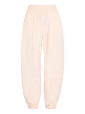 RÙADH Balloon-leg Cotton Trousers - Light Pink