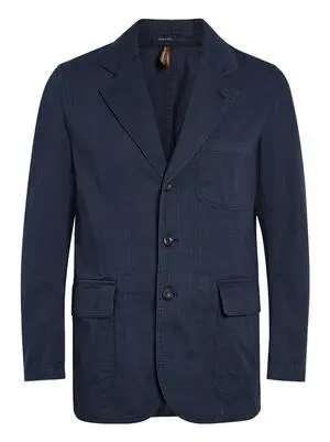 DRAKE'S Cotton-twill Jacket - Navy