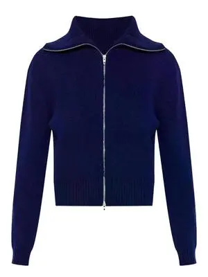 JIL SANDER Wide-collar Cardigan - Blue