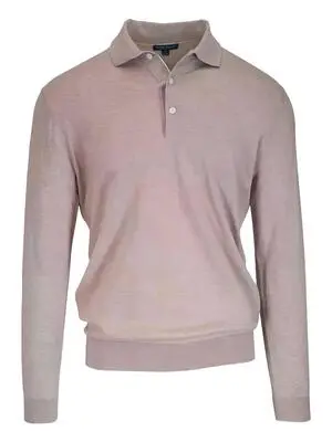 Peter Millar Long-sleeve Polo Shirt - Neutrals
