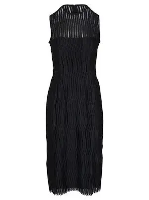 Akris Ruffled Dress - Black
