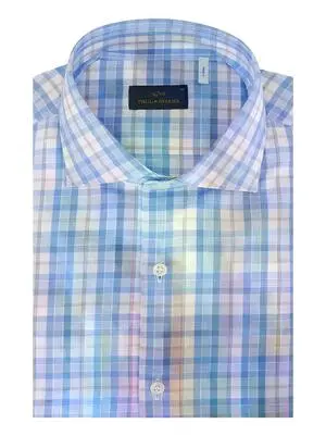 Paul & Shark Checked Shirt - Blue