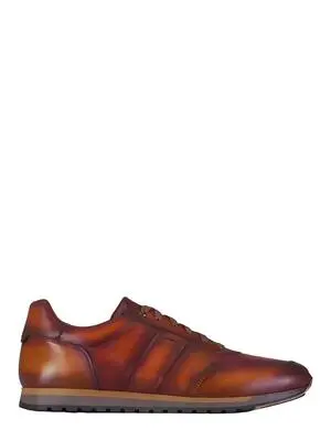 Magnanni Leather Sneakers - Brown