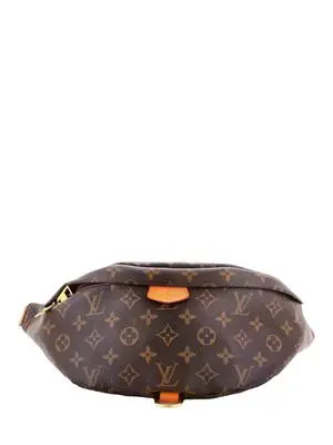 LOUIS VUITTON Bum Bag Monogram Canvas Belt Bag - Brown