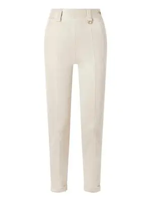 Chloé Stretch-jersey High-rise Leggings - Neutrals