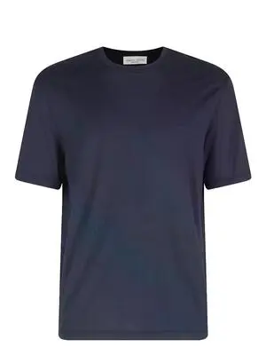 ROBERTO COLLINA Crewneck T-shirt - Blue