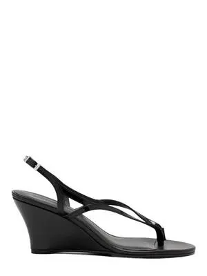 Gimaguas 75mm Leather Heeled Sandals - Black