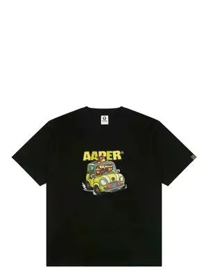 AAPE BY *A BATHING APE Graphic T-shirt - Black