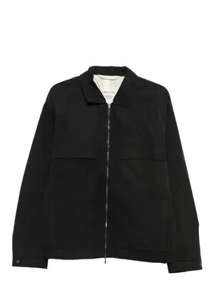 A KIND OF GUISE Embu Patch Pocket Zip Jacket - Black