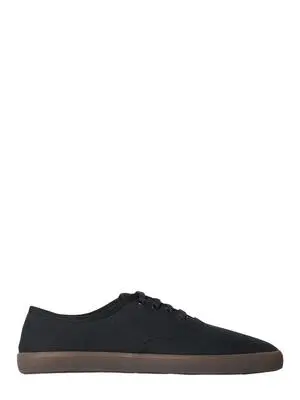 THE ROW Fynn Lace Up Sneakers - Black / Smoked Brown