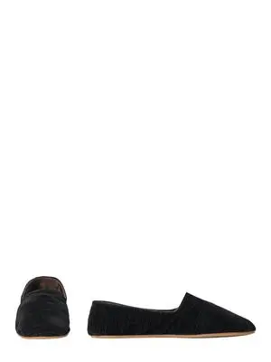 THE ROW Ponti Slipper - Black
