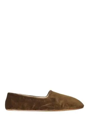 THE ROW Ponti Slipper - Moss