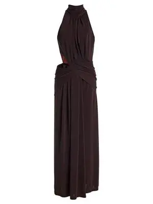 JOHANNA ORTIZ Draped Midi Dress