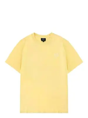 A.p.c. Logo-detail T-shirt - Yellow