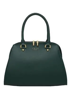 LABANTE LONDON Magnolia Vegan Mini Bowling Bag - Green