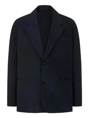 STUDIO TOMBOY Button Patch Pocket Jacket - Blue