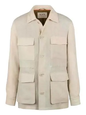 TOD'S Multiple-pocket Field Jacket - Neutrals
