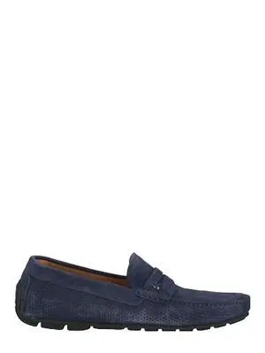 BALDININI Leather Loafers - Navy