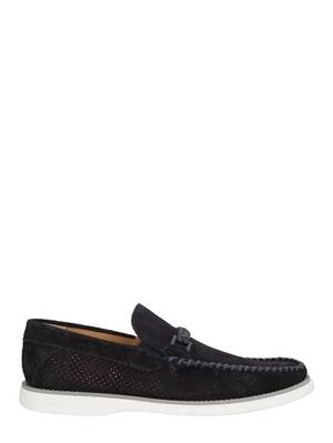 BALDININI Midnight Leather Loafers - Blue
