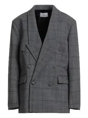 Coperni Virgin Wool Blend Blazer - Grey