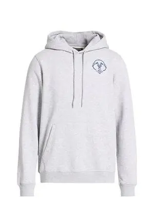 True Religion Light Cotton Polyester Fleece Hoodie - Grey