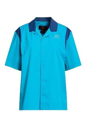 JORDAN Multicolor Woven Shirt - Blue