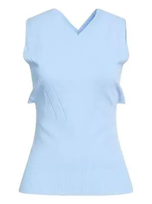 TRUSSARDI Knitted Sleeveless Top - Blue