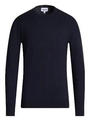 BERNA Sweater In Viscose And Polyamide - Navy