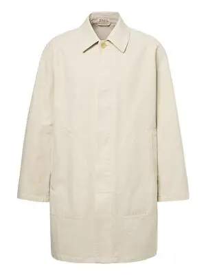 Auralee Cotton Twill Coat - Beige