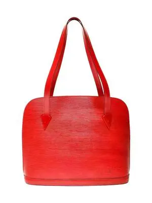 LOUIS VUITTON 1996 Épi-leather Shoulder Bag - Red