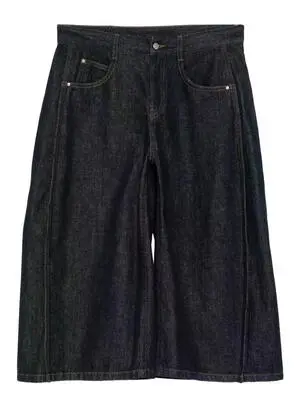 JNBY Wide-leg Cropped Jeans - Blue