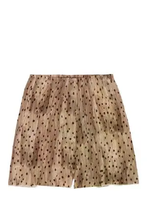 Bimba Y Lola Polka-dot Print Shorts - Neutrals